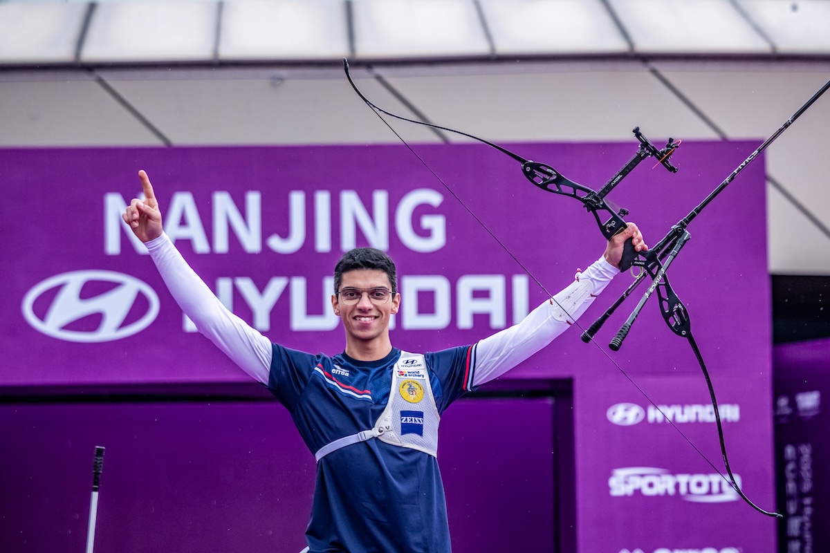 Thomas Chirault en bronze à Nanjing | Fédération Française de tir à l'arc
