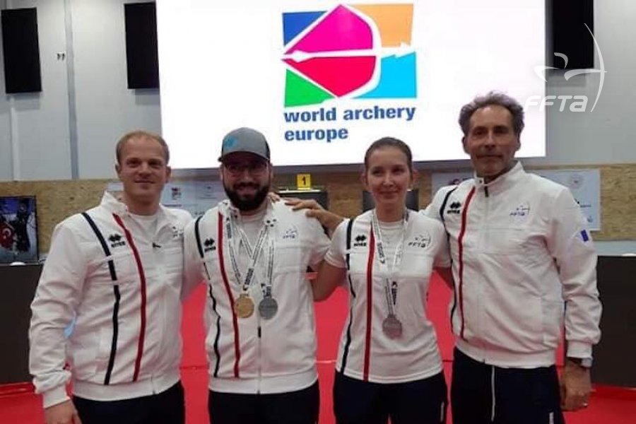Gontier et Louis vice-champions d’Europe | Fédération Française de tir ...